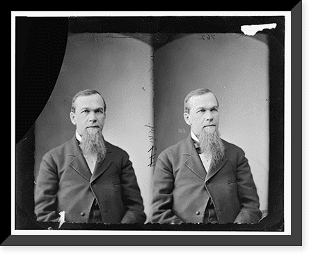 Historic Framed Print, Hon. Lorenzo Crounse of Nebraska (Capt. Of light ...