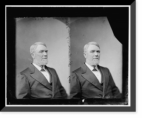 Historic Framed Print, Hon. Wm. Pinkney Whyte of Md., 17-7/8" x 21-7/8 ...