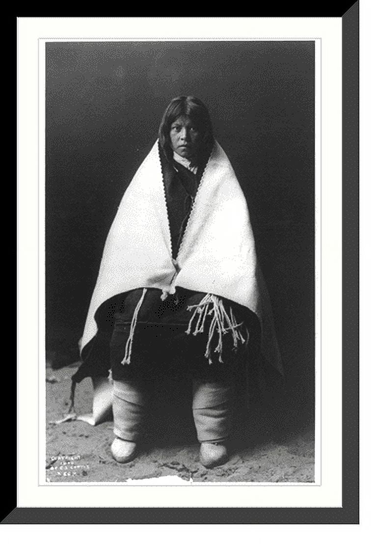 Historic Framed Print, Hopi bridal costume, 17-7/8" x 21-7/8" - Walmart.com