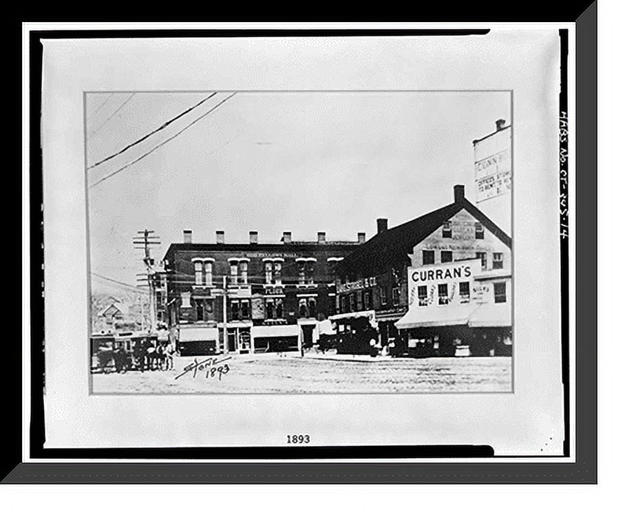Historic Framed Print, Hotchkiss Block (Irving Block), 11 East Main ...
