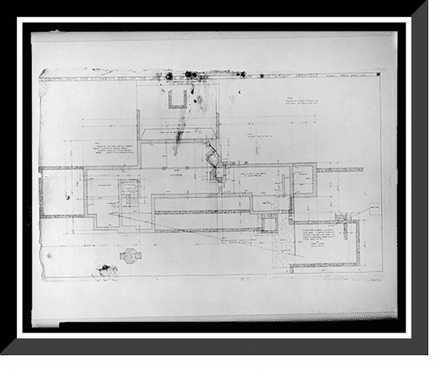 Historic Framed Print, [House (Country Home") for Darwin D. and ...