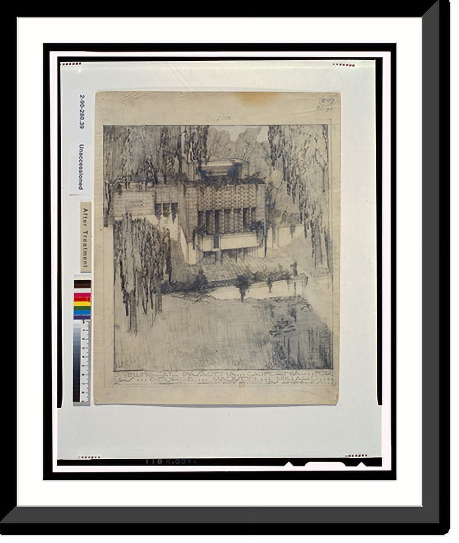 Historic Framed Print, [House (La Miniatura") for Mrs. George Madison ...