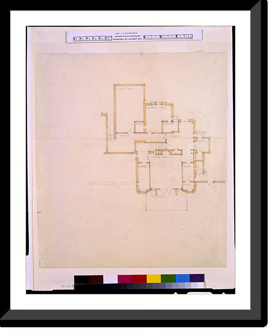 Historic Framed Print, [House (La Miniatura") for Mrs. George Madison ...