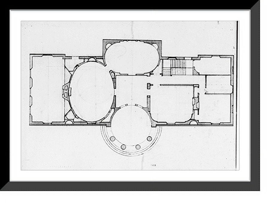 Historic Framed Print, [House (Tudor Place") for Thomas and Martha ...