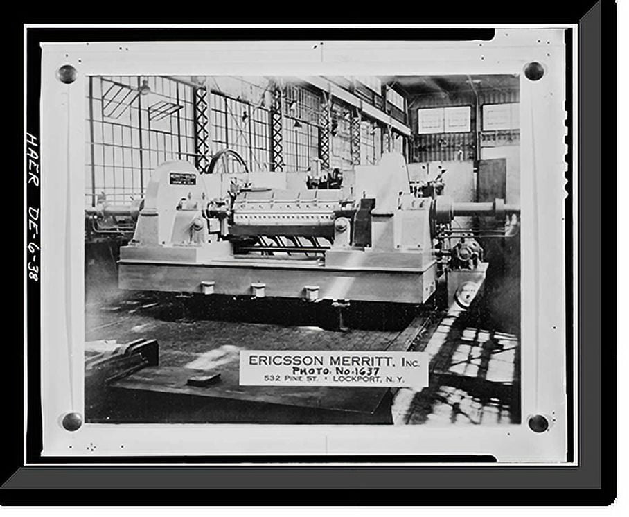 Historic Framed Print, Houston-White Company Mill & Basket Factory ...