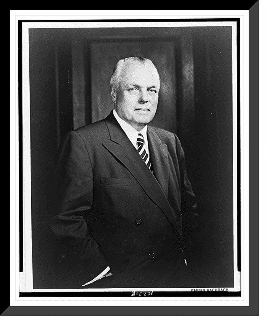Historic Framed Print, [Howard Johnson, half-length portrait, standing ...