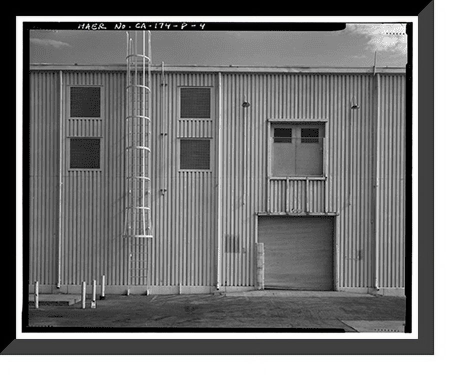 Historic Framed Print, Hughes Aircraft Company, Prototype Manufacturing Building, 6775 Centinela ...