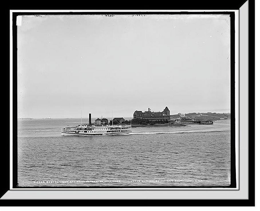 Historic Framed Print, Hull, Mass., from Paddock's Island - 2, 17-7/8 ...