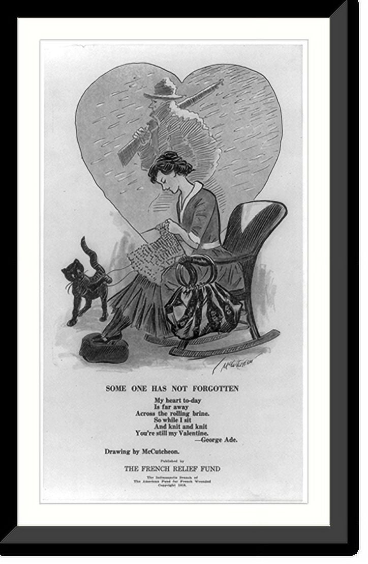 Historic Framed Print, [Humorous illustrated poems by George Ade and ...