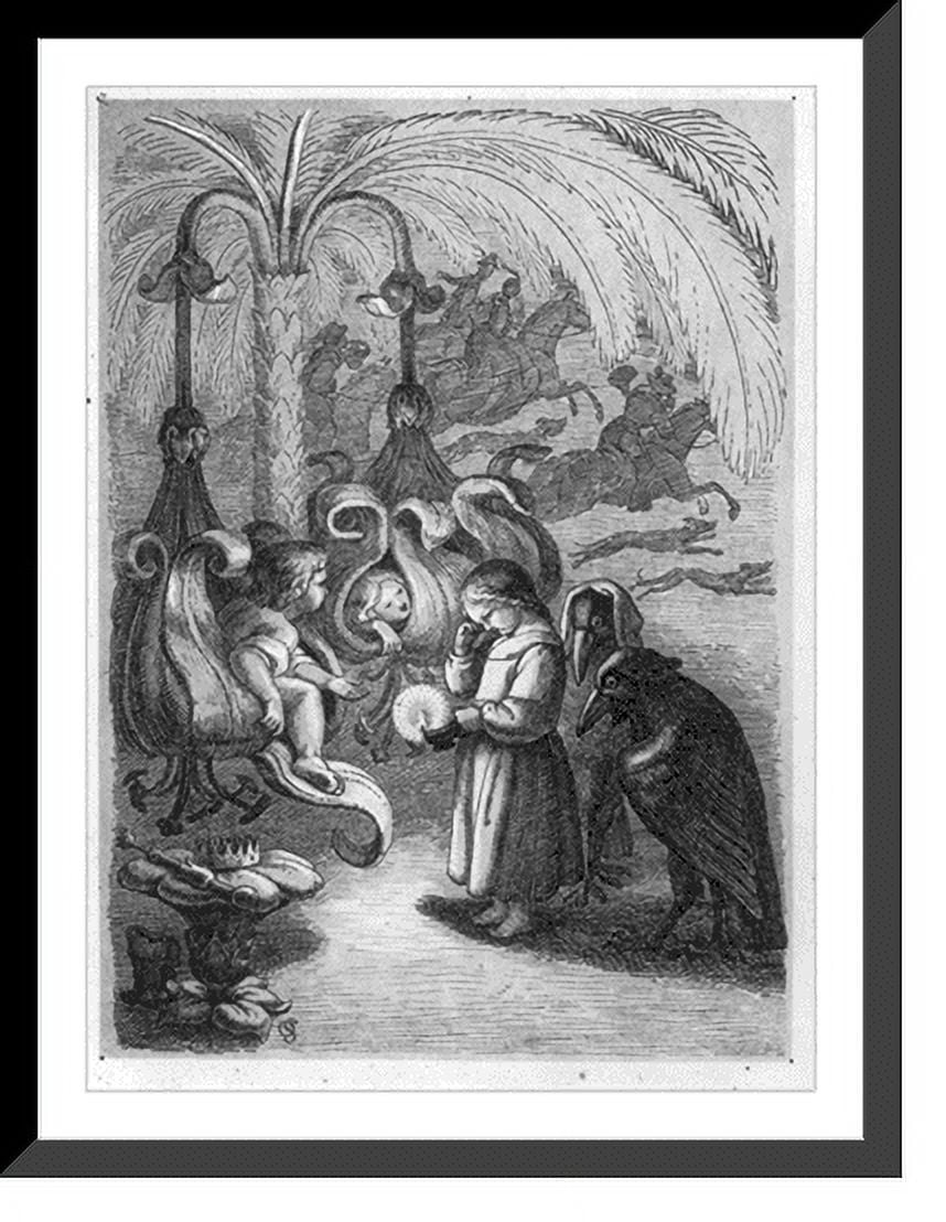 Historic Framed Print, [Illus. of fairy tales by Hans Christian ...