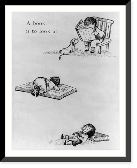 Historic Framed Print, [Illustration by Maurice Sendak from his ...