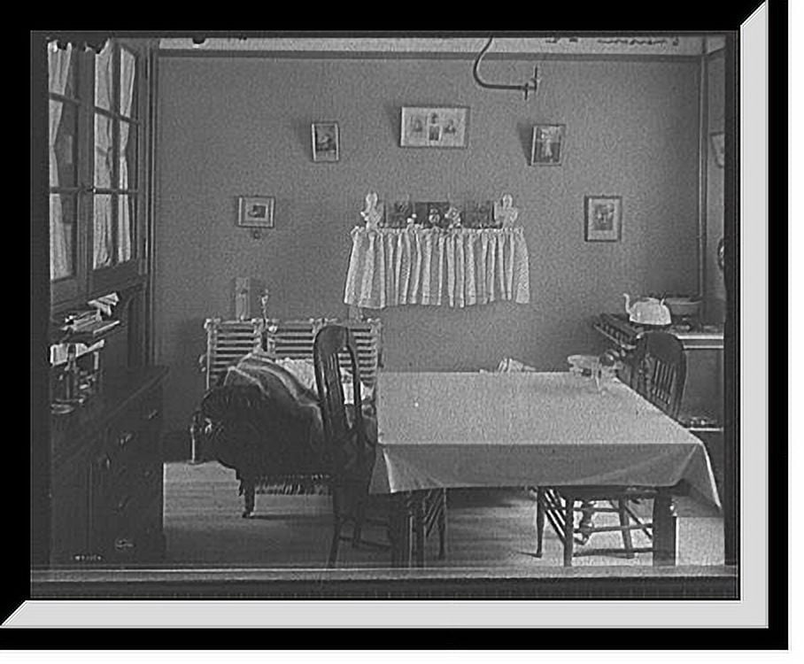 Historic Framed Print, [Interior of tenement house, New York City], 17 ...