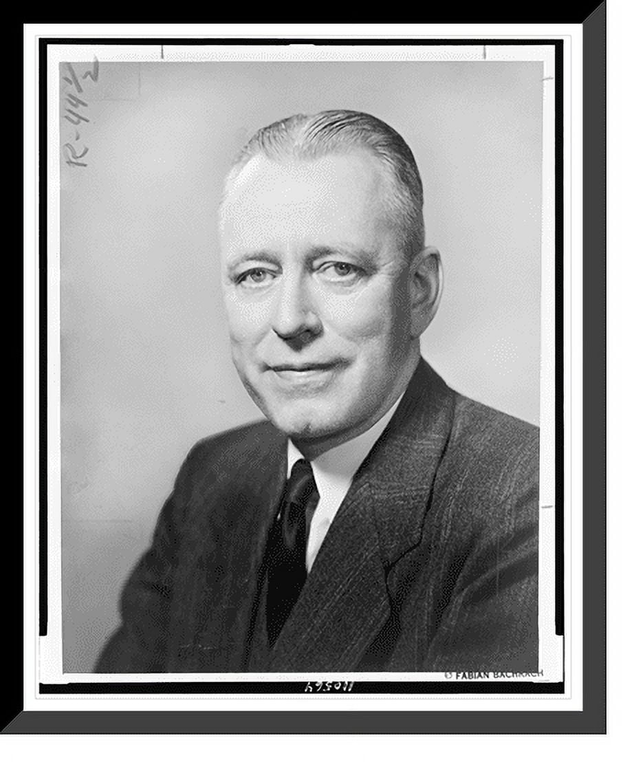 Historic Framed Print, [Irving M. Ives, head-and-shoulders portrait ...