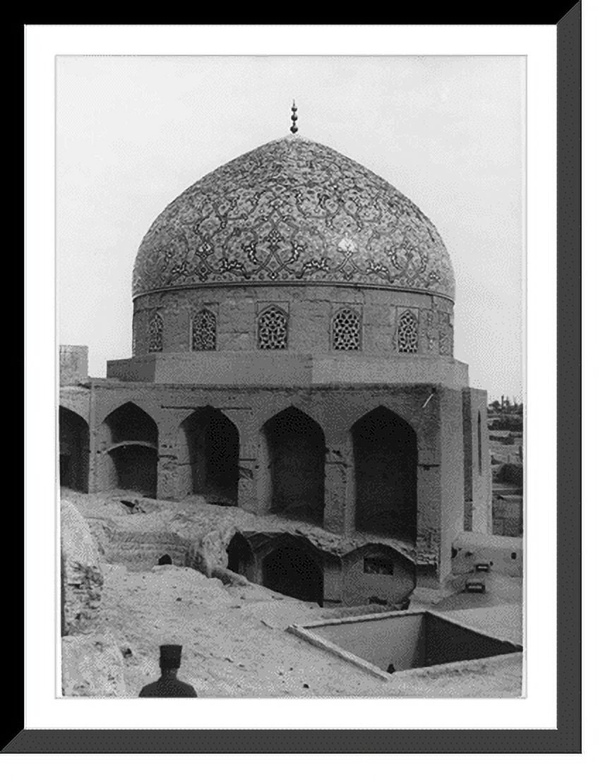 Historic Framed Print, Isfahan, Iran: Dome of the Lutfullah Mosque by ...