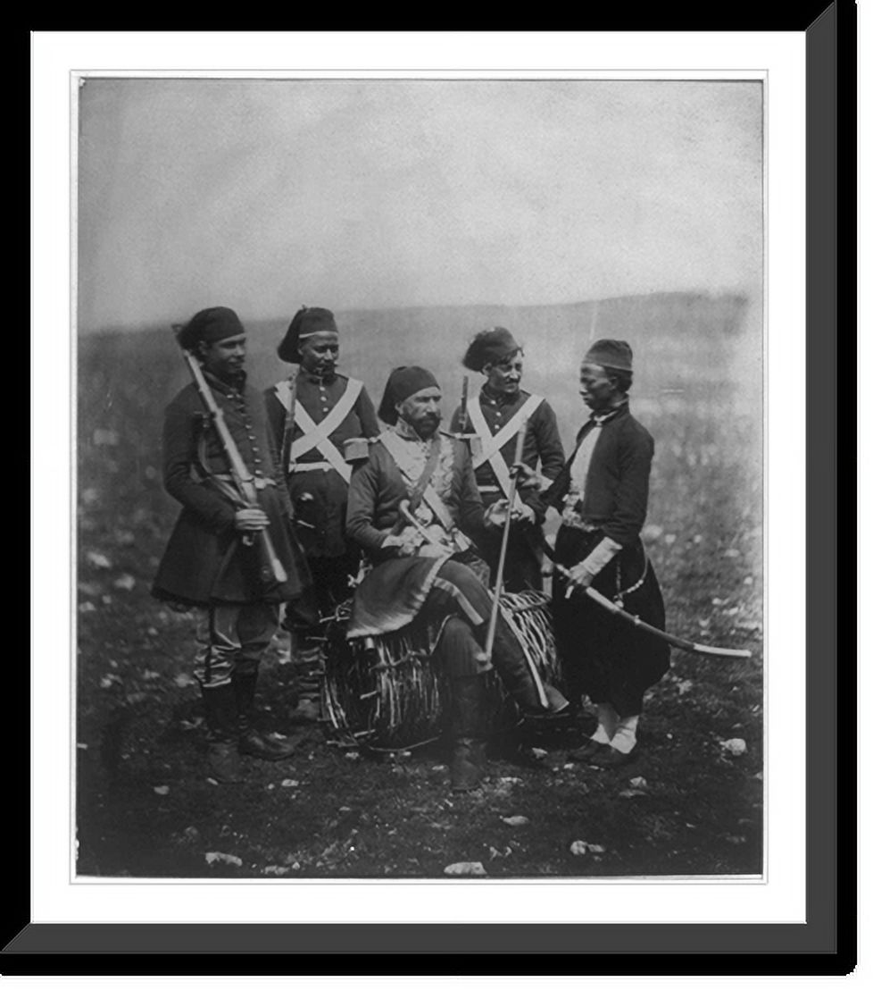 Historic Framed Print, Ismael Pasha receiving his chibuqueIsmail Pasha ...