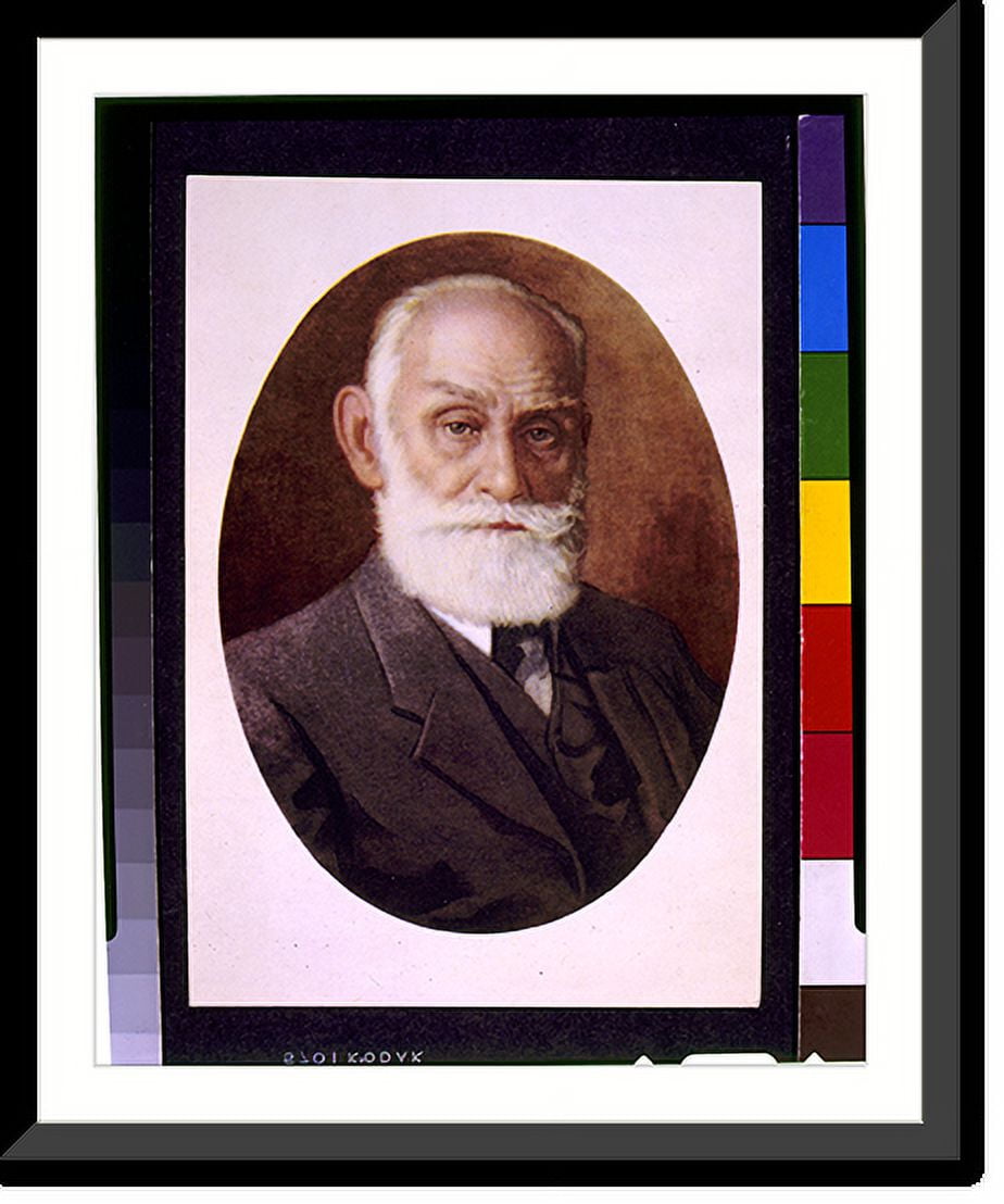 Historic Framed Print, [Ivan Pavlov, head-and-shoulders portrait ...