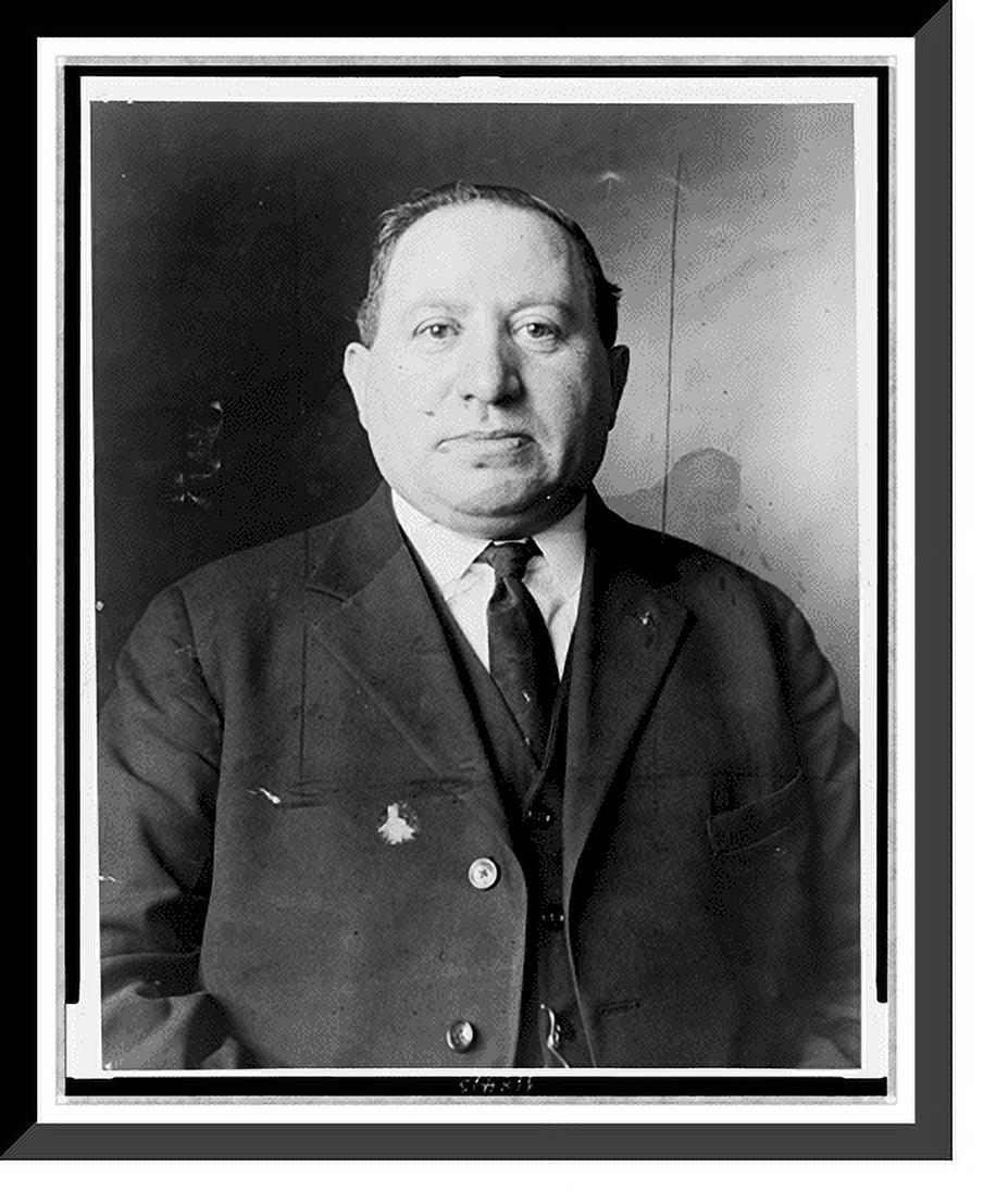 Historic Framed Print, [Izzy Einstein, half-length portrait, facing ...