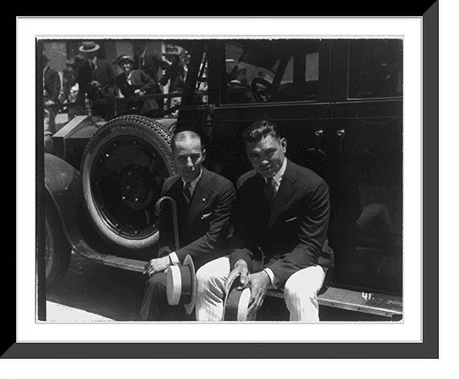 Historic Framed Print, Jack Dempsey at his training camp, June 1921 ...