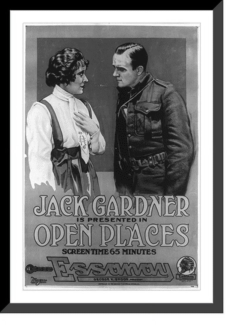 Historic Framed Print, Jack Gardner in Open Places, 17-7/8" x 21-7/8" - Walmart.com