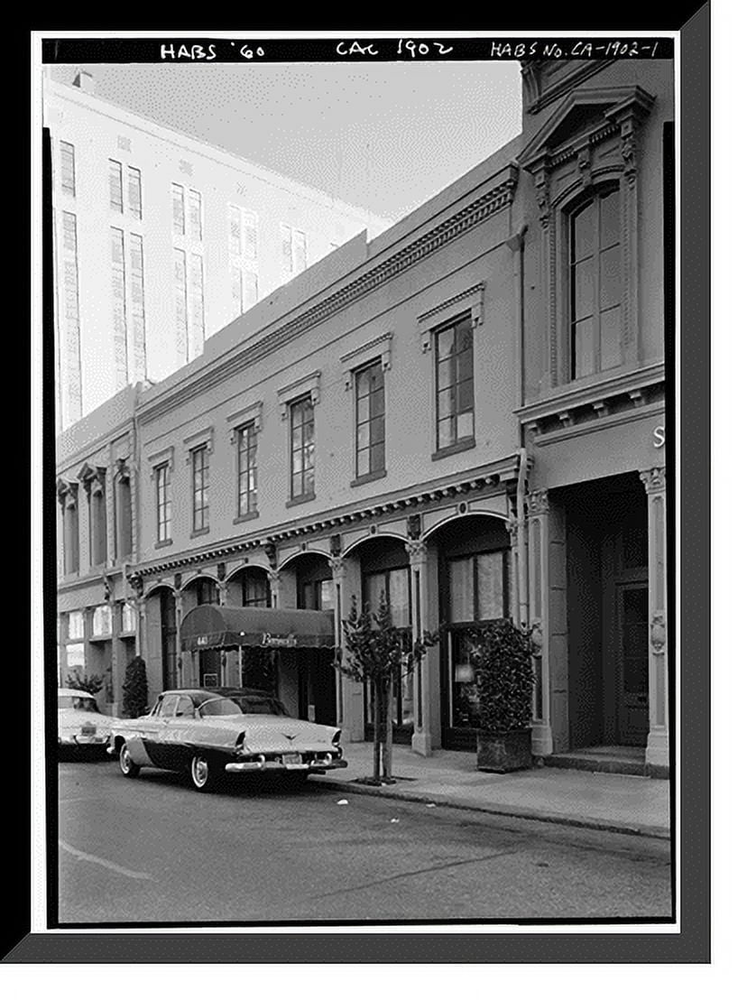Historic Framed Print, Jackson Square (Commercial Building), 441 ...