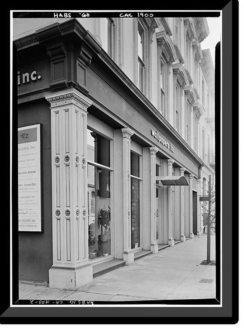 Historic Framed Print, Jackson Square (Commercial Building), 463-473 ...