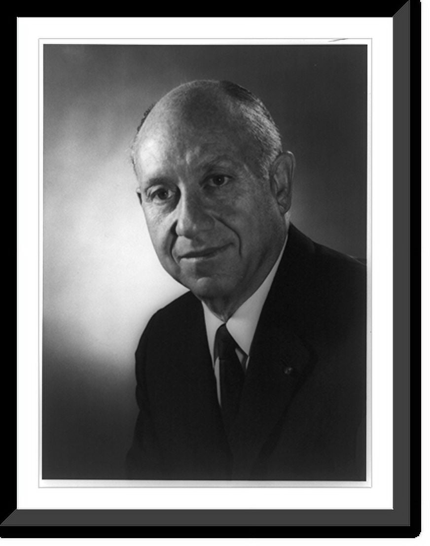 Historic Framed Print, [Jacob Javits, head-and-shoulders portrait ...