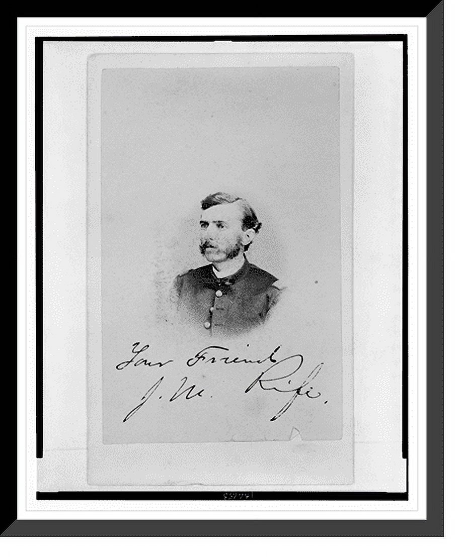 Historic Framed Print, [Jacob M. Rife, Captain, 7th West Virginia ...
