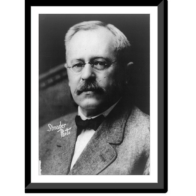 Historic Framed Print, [Jacob Trieber, head-and-shoulders portrait ...