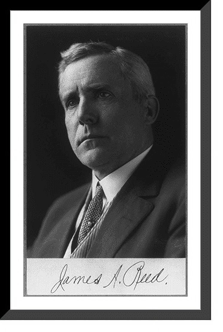 Historic Framed Print, [James Alexander Reed, 1861-1944, head and ...