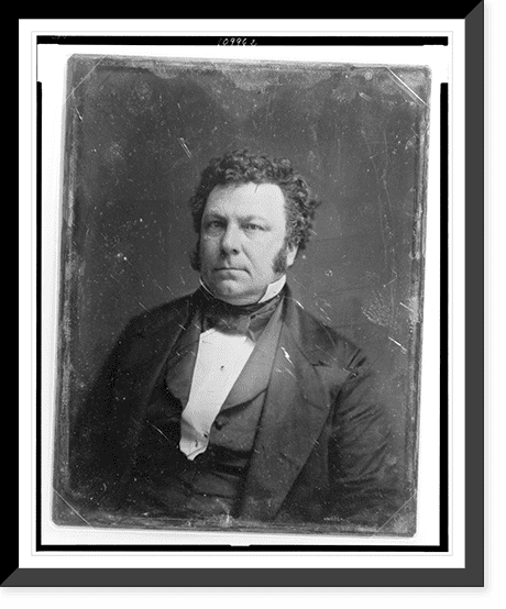 Historic Framed Print, [James Alfred Pearce, head-and-shoulders ...