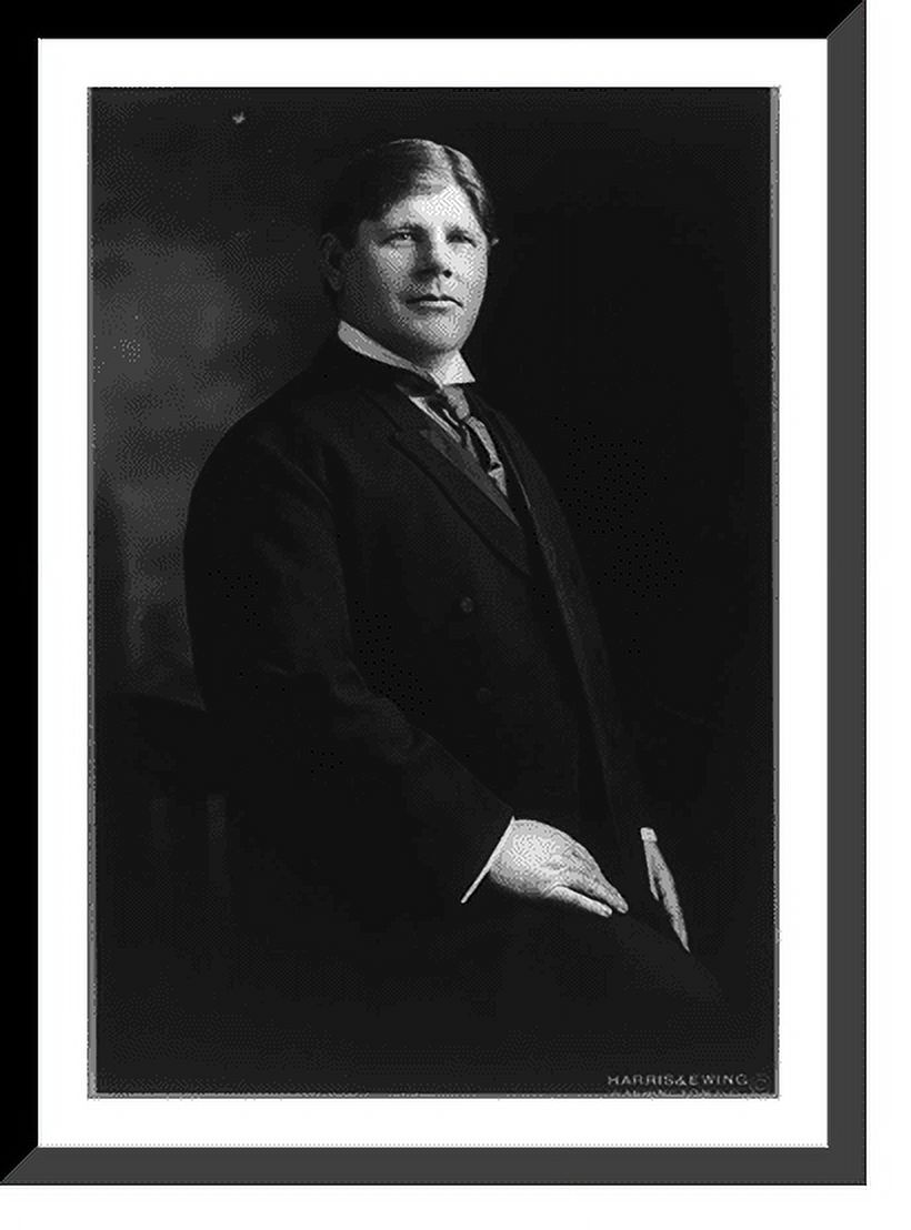 Historic Framed Print, [James Andrew Beall, 1866-1929, three-quarter ...