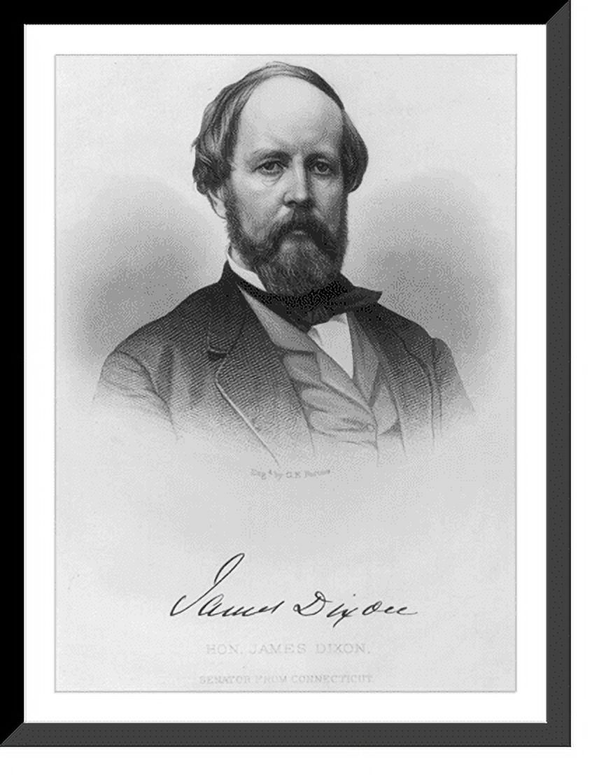 Historic Framed Print, James Dixon, 1814-1873, 17-7/8" x 21-7/8" - Walmart.com