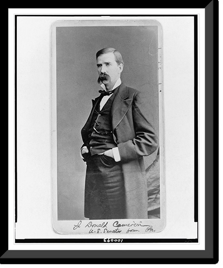 Historic Framed Print, [James Donald Cameron, senator from Pennsylvania ...