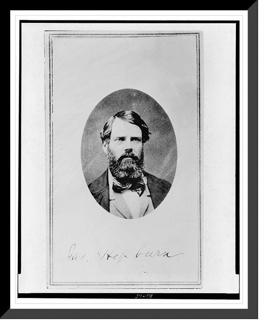 Historic Framed Print, [James Hepburn, bust portrait, in oval, facing ...