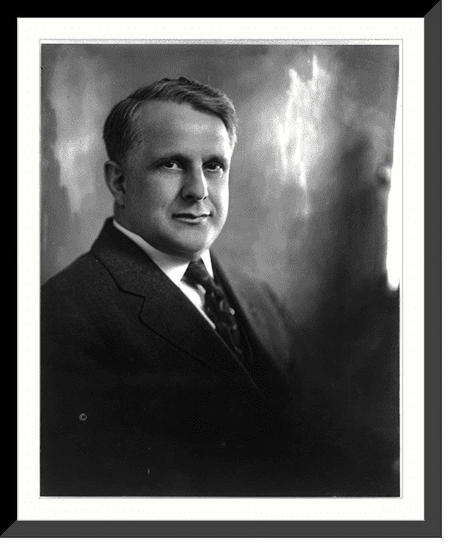 Historic Framed Print, [James John Davis, 1873-1947, head-and-shoulders portrait], 17-7/8" x 21 ...