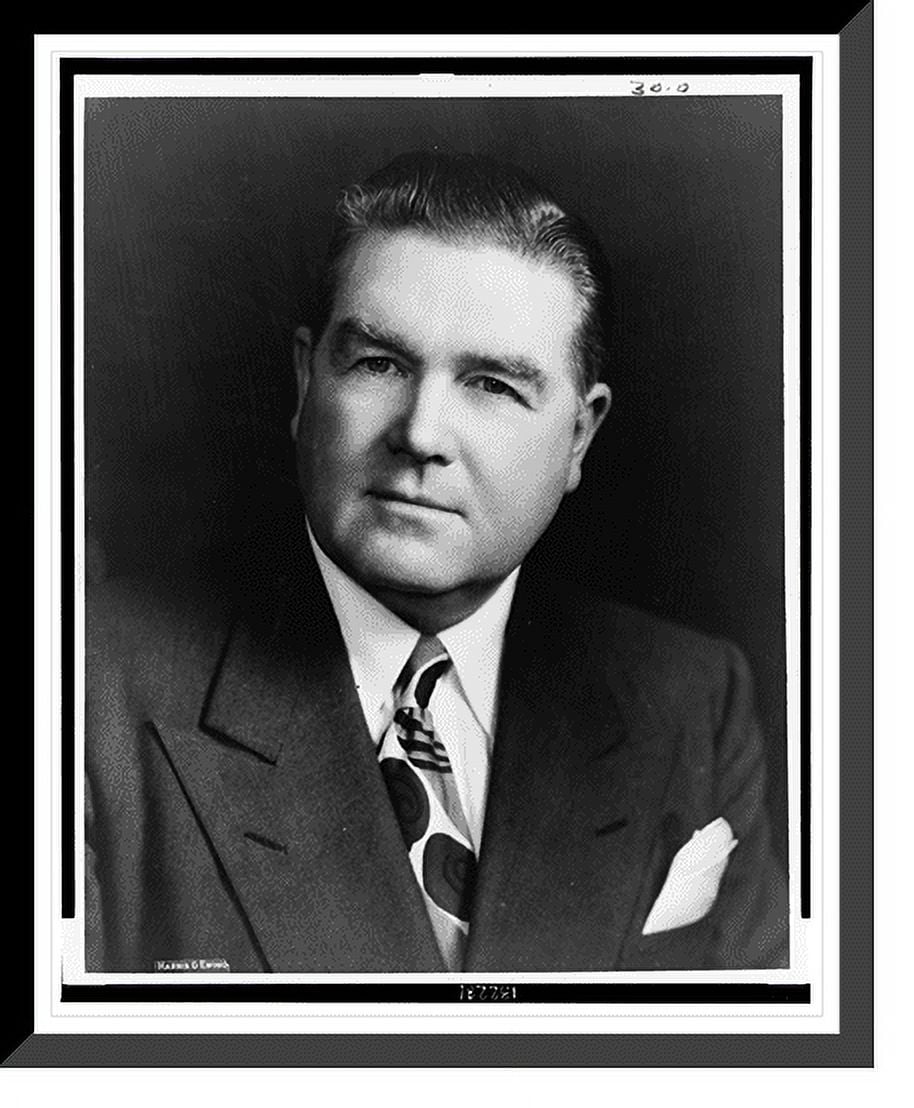 Historic Framed Print, [James Joseph Delaney, head-and-shoulders ...