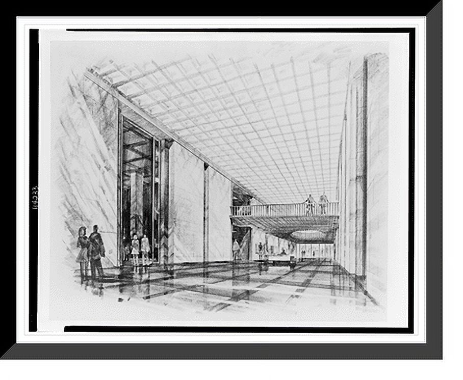 Historic Framed Print, [James Madison Memorial Building for the Library ...