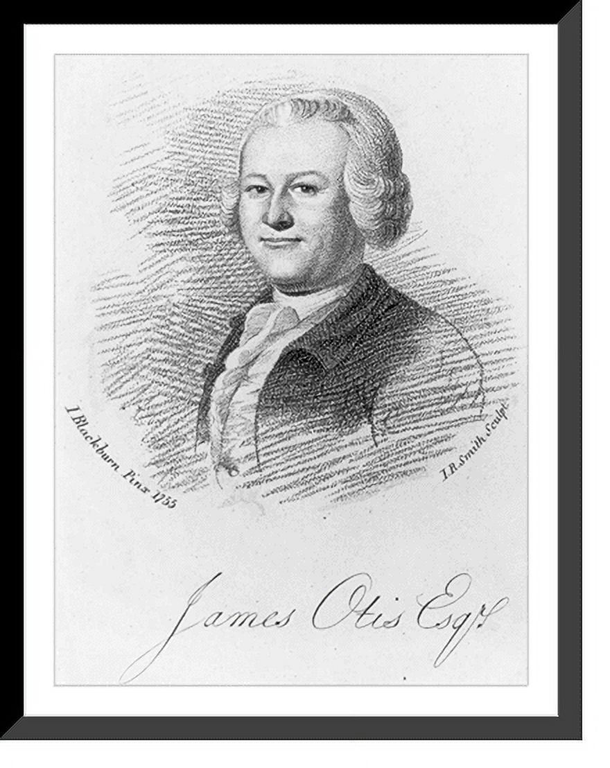 Historic Framed Print, [James Otis, 1725-1783, head and shoulders ...
