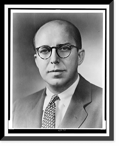 Historic Framed Print, [James W. Rouse, head-and-shoulders portrait ...