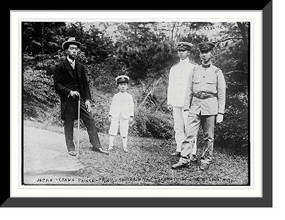 Historic Framed Print, Jap. Crn. Prince, Princess: Sumino Miya ...