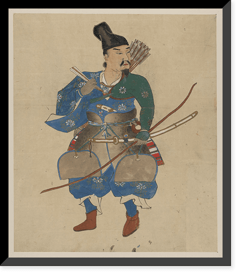 Historic Framed Print, [Japanese Ukiyo-e drawing] - 8, 17-7/8" x 21-7/8 ...