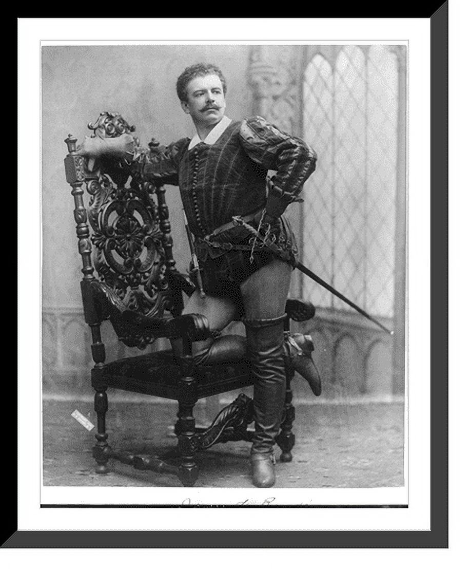 Historic Framed Print, [Jean de Reszke, 1850-1925, full length portrait ...