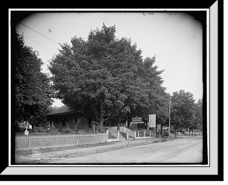 Historic Framed Print, Jennie Wade House, Gettysburg, 17-7/8" x 21-7/8" - Walmart.com
