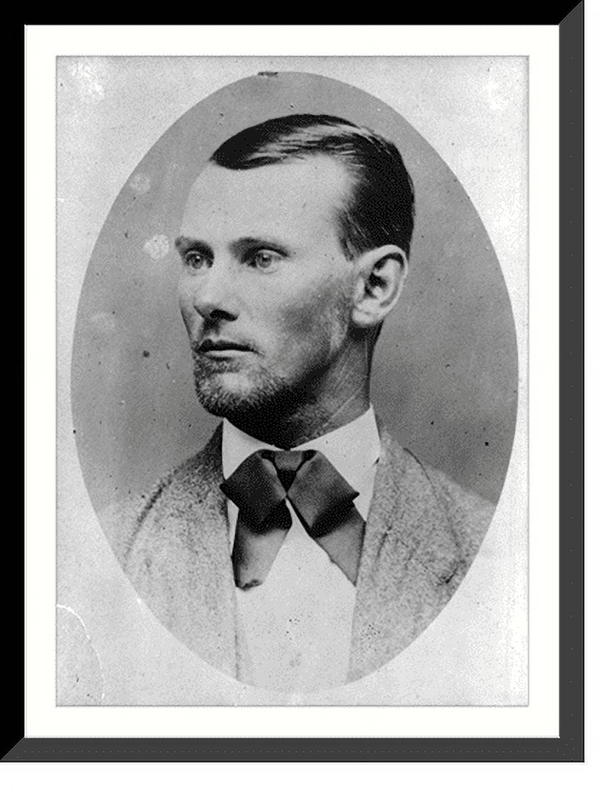 Historic Framed Print, Jesse James, 17-7/8" x 21-7/8" - Walmart.com