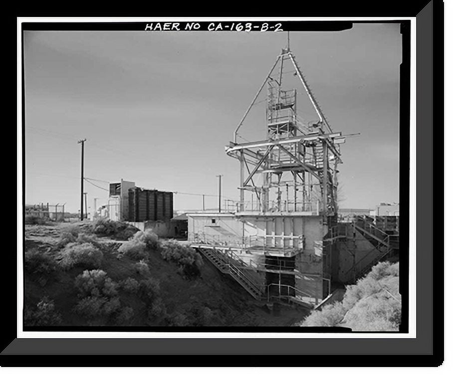 Historic Framed Print, Jet Propulsion Laboratory Edwards Facility, Test ...