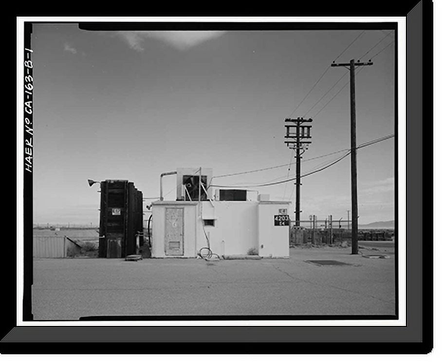 Historic Framed Print, Jet Propulsion Laboratory Edwards Facility, Test ...