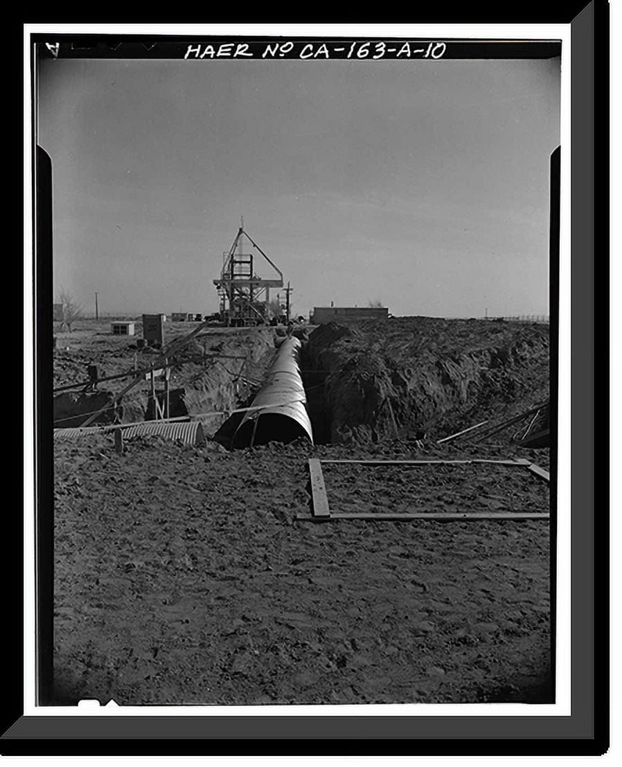 Historic Framed Print, Jet Propulsion Laboratory Edwards Facility, Test ...