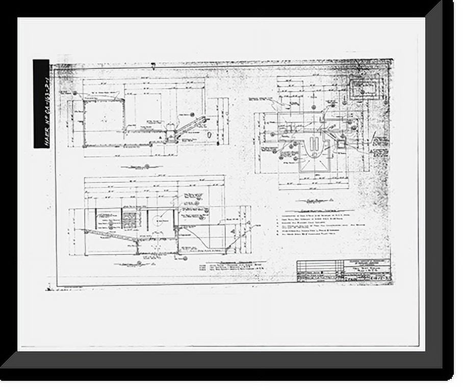 Historic Framed Print, Jet Propulsion Laboratory Edwards Facility, Test ...