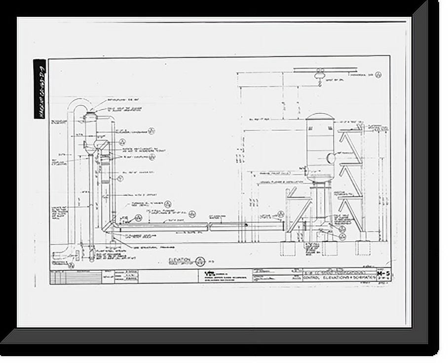 Historic Framed Print, Jet Propulsion Laboratory Edwards Facility, Test ...