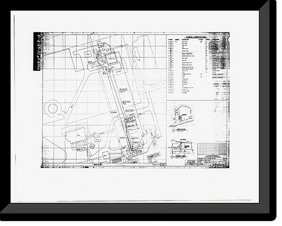 Historic Framed Print, Jet Propulsion Laboratory Edwards Facility, Test ...